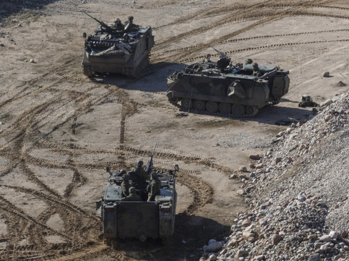 Lithuanian military began exercise in Suvalkija region | Lithuanian army