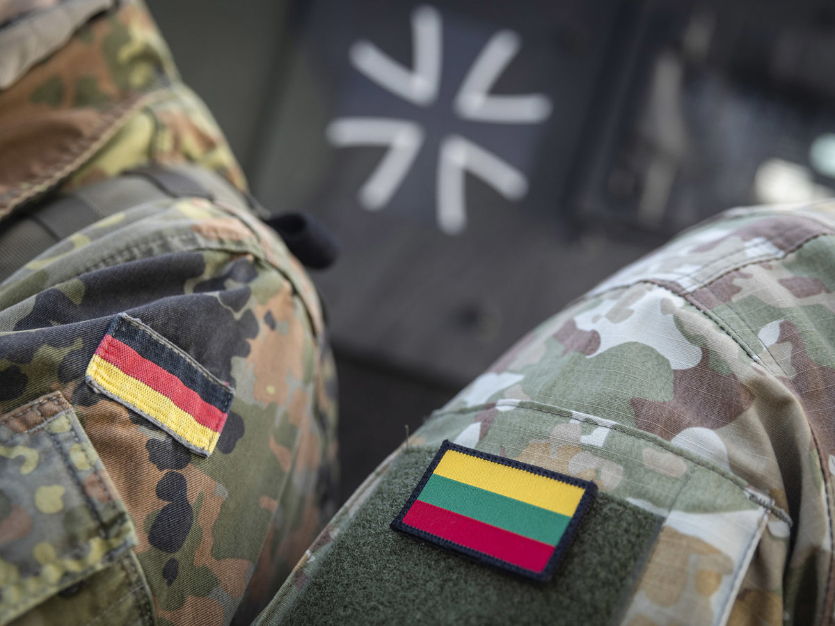 German Brigade pre-assigned to Lithuania tests combat readiness ...